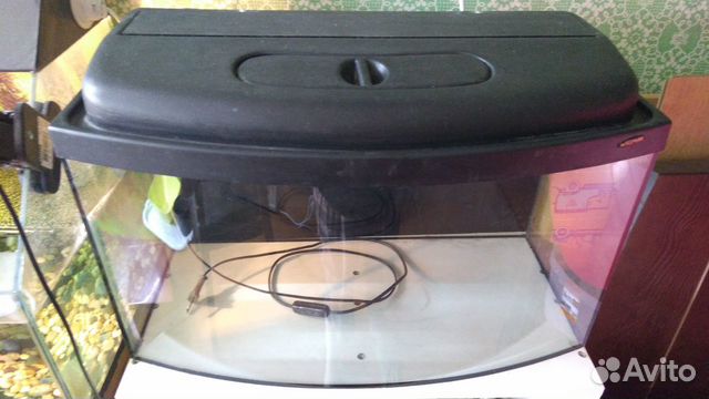 Аквариум панорамный 54л