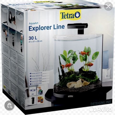 Аквариум Tetra Explorer Aqua art Line 30 л