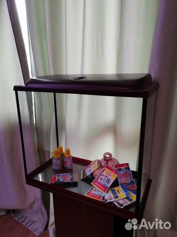 Аквариум с тумбой П90 (82 л), новый