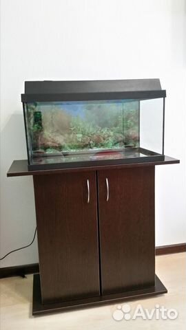 Б/у аквариум juvel 55 литров