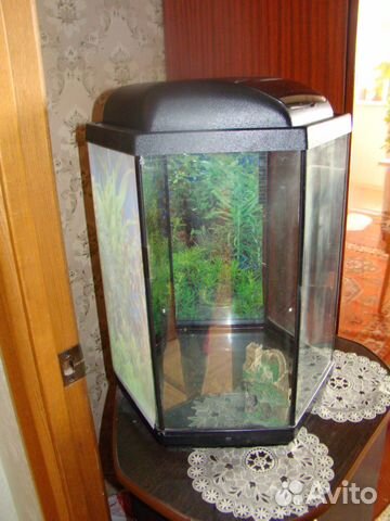 Аквариум 60 л с тумбой