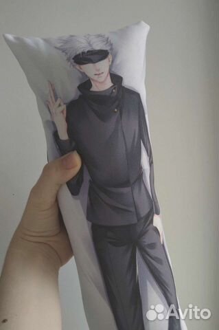 Подушка аниме дакимакура Годжо Сатору купить в Калуге | Хобби и отдых ...