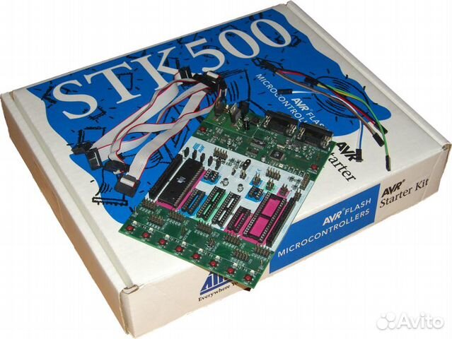 STK500 atmel AVR Starter Kit + AVR dragon купить в Истре | Электроника | Авито